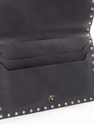 Valentino Garavani Rockstud Leather Clutch Bag