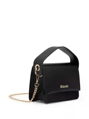 BLAUER. Logo Plaque Chain-strap Shoulder Bag