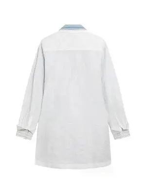 Loewe Crinkled Mini Shirt Dress