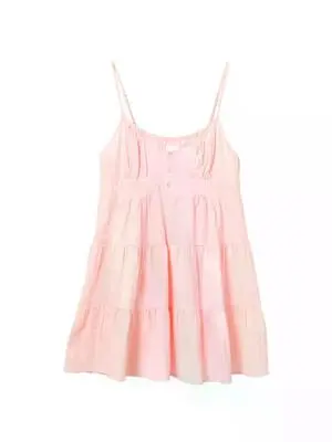 AAPE BY *A BATHING APE Tiered Camisole Dress - Pink