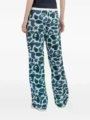 AAPE BY *A BATHING APE Sky Camouflage Print Track Pants