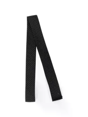 TOM FORD Polka-dot Scarf - Black