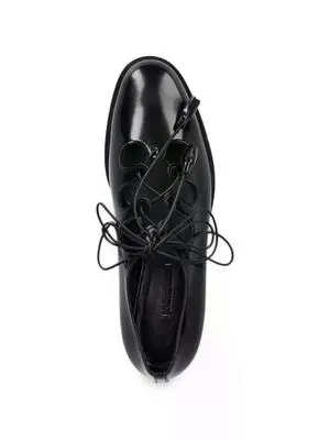 Max Mara Tassel Detail Lace-up Flat Shoes
