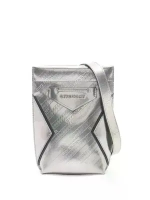 Givenchy Antigona Shoulder Bag - Silver