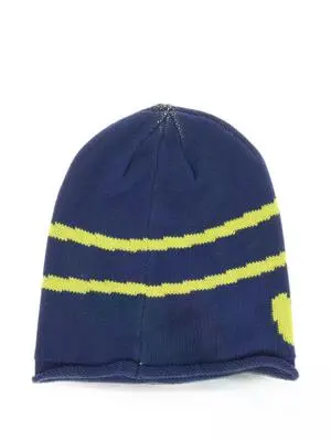 LITT' Litt Swirl Knit Cotton Beanie - Blue