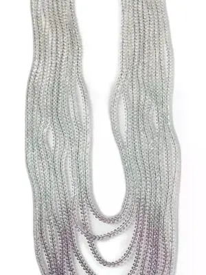 Emporio Armani Multi-strand Beaded Necklace