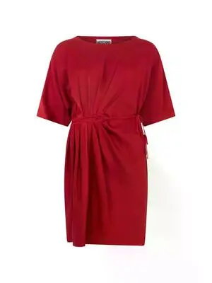 Moschino Tie Detailed Cocktail Dresses
