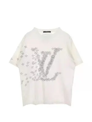 LOUIS VUITTON 10s Printed Crew-neck T-shirt