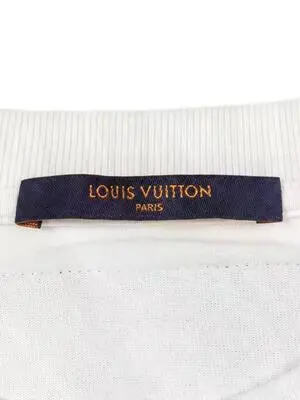 LOUIS VUITTON 10s Printed Crew-neck T-shirt