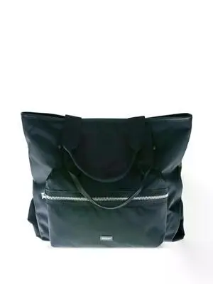 Sacai Large Zip-pocket Tote Bag - Black