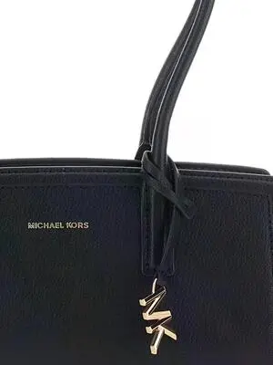 Michael Kors Logo-pendant Leather Tote Bag