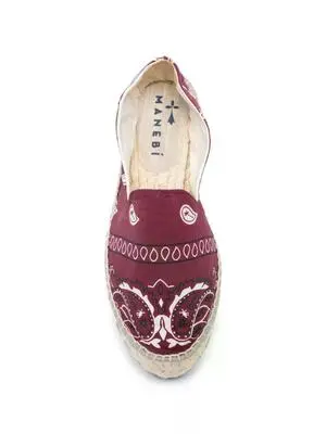 Manebí Paisley Print Espadrilles
