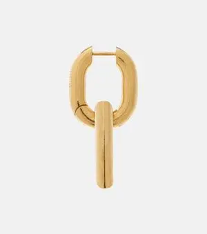Balenciaga Brass Hoop Earrings