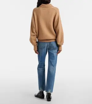 Khaite Finley Cropped Straight Jeans In Holbrook