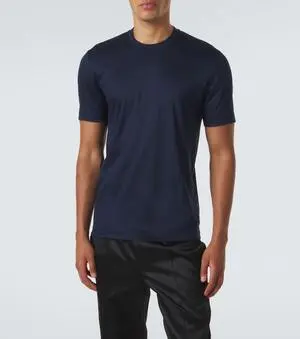 Zimmerli Cotton T-shirt - Blue