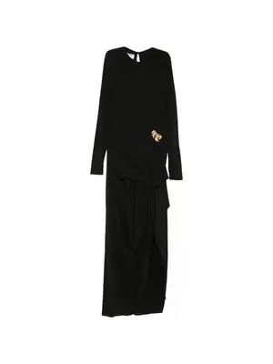 Moschino Gathered Evening Dresses