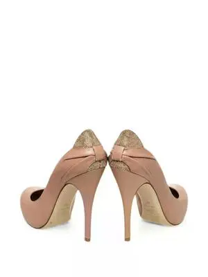 Valentino Garavani Embellished Leather Pumps