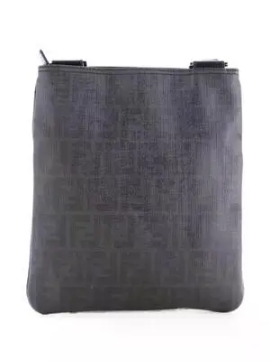 Fendi Zucca Coated Canvas Messenger Bag