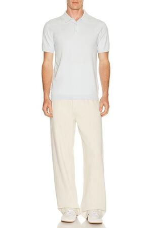 J. Lindeberg Ridge Knitted Polo - Skywriting