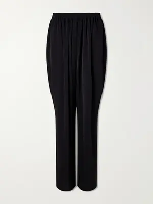 Alaïa Striped Cady Straight-leg Pants
