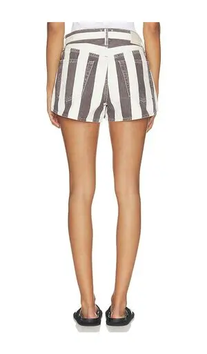 Citizens Of Humanity Abita Shorts Striped Denim