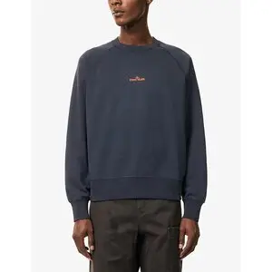 Stone Island Cotton-jersey Sweatshirt With Compass Logo Detail