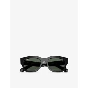 Ray-ban Scuderia Ferrari Square-frame Acetate Sunglasses - Black