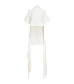 Alaïa High-low Hem Cady Top