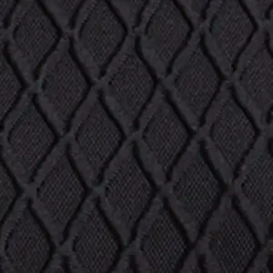 Balmain Geometric Knit Flared Mini Dress