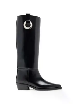 Proenza Schouler Bronco Grommet Knee High Boots