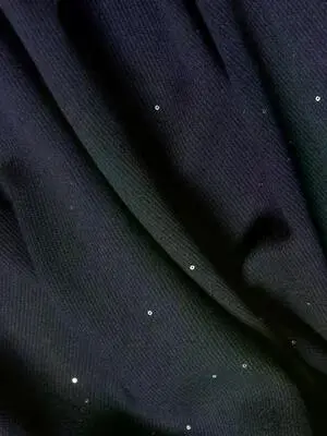 Peserico Sequin-embellished Frayed Scarf