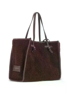 GIANNI CHIARINI Marcella Bouclé-effect Tote Bag
