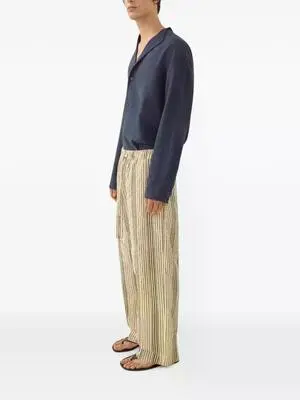 Commas Stand-collar Long-sleeve Shirt