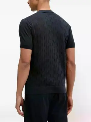 Karl Lagerfeld Logo-perforated Cotton T-shirt