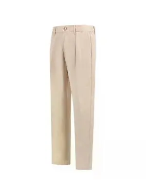 Herno Linen Fade Effect Tailored Trousers