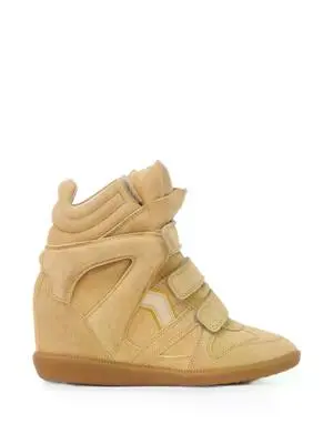 Isabel Marant Étoile Bekett Suede High-top Sneakers - Neutrals