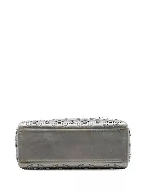 Dior Mini Lady Satchel - Grey