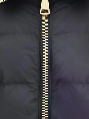 Balmain High-collar Padded Jacket With Gold-tone Hardware