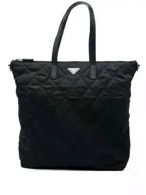 Prada Impuntu Tessuto Satchel