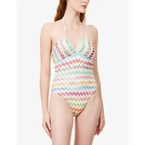 Missoni Zig-zag Pattern Swimsuit