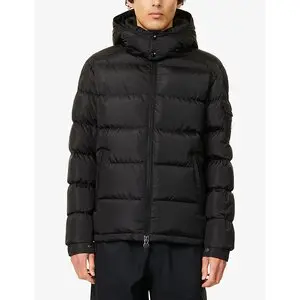 Moncler Maya Padded Nylon-down Jacket - Black