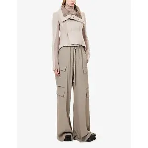 Rick Owens Naska Buttoned Wool-blend Jacket