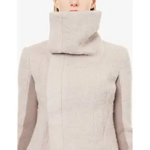 Rick Owens Naska Buttoned Wool-blend Jacket