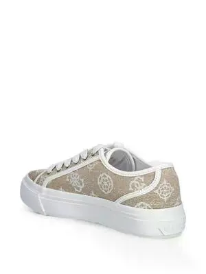 Guess Monogram Print Low-top Sneakers
