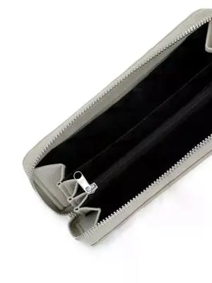 Armani Exchange Logo-embossed Zip-around Wallet