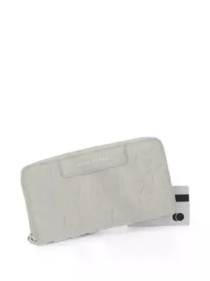 Armani Exchange Logo-embossed Zip-around Wallet
