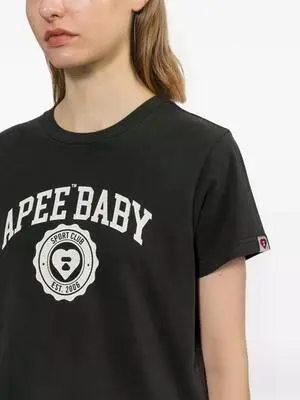 AAPE BY *A BATHING APE Logo Print T-shirt
