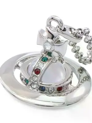 VIVIENNE WESTWOOD Tone Orb Pendant Necklace - Silver