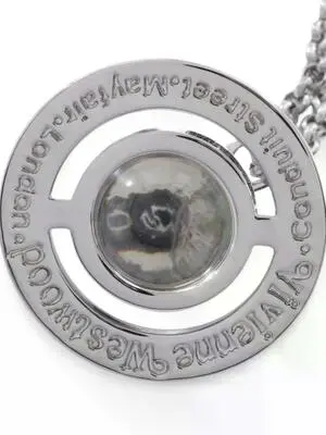 VIVIENNE WESTWOOD Tone Orb Pendant Necklace - Silver