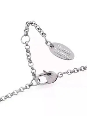 VIVIENNE WESTWOOD Tone Orb Pendant Necklace - Silver